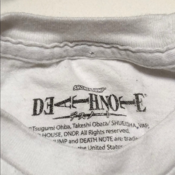 Hot Topic | Tops | Death Note Anime Tshirt | Poshmark